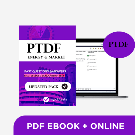PTDF Scholarship Past Questions – Energy and Markets - MyJobTests